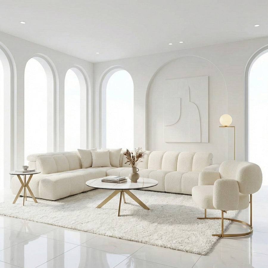Pantone Color of the Year 2026 in Interiors: Cloud Dancer and Modern F